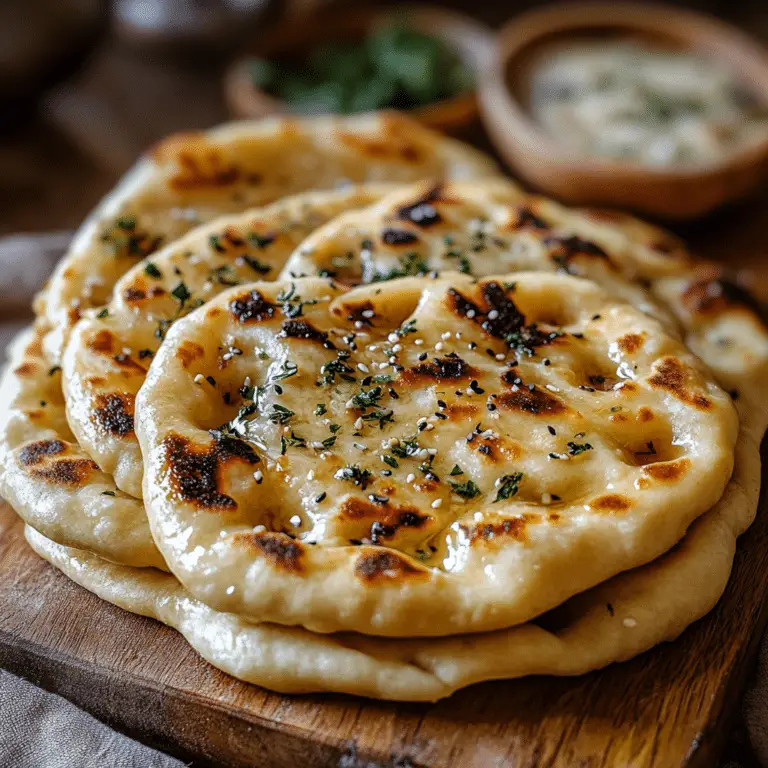 Homemade Naan Bread | Homemade Menus