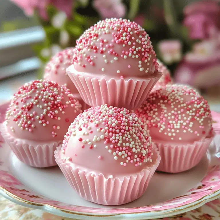 Strawberry Truffles – A Sweet, Creamy Delight | Homemade Menus