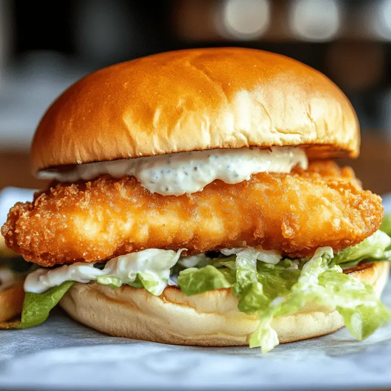 Crispy Fried Cod Sandwich – A Must-Try Recipe | Homemade Menus