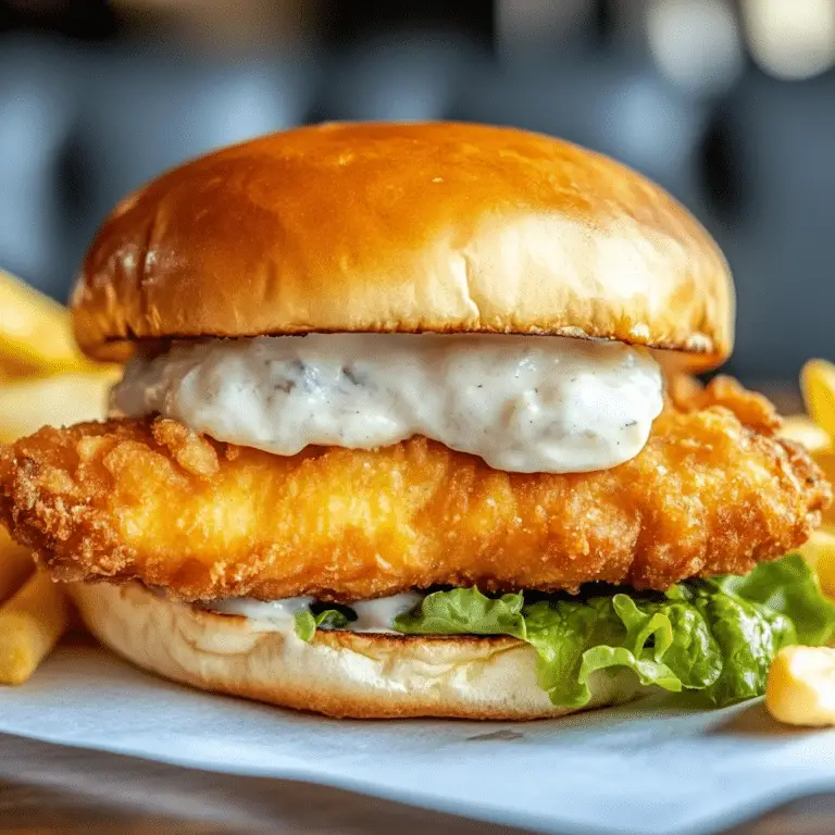 Crispy Fried Cod Sandwich – A Must-Try Recipe | Homemade Menus