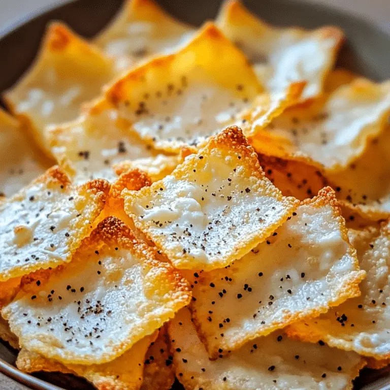 Cottage Cheese Chips | Homemade Menus
