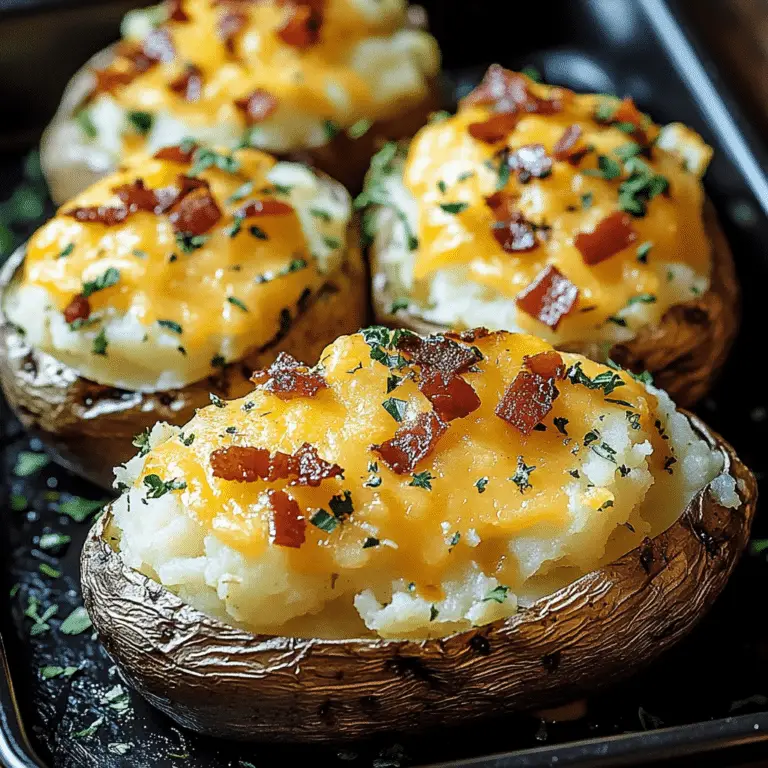 The Ultimate Guide to Making Perfect Twice Baked Potatoes | Homemade Menus