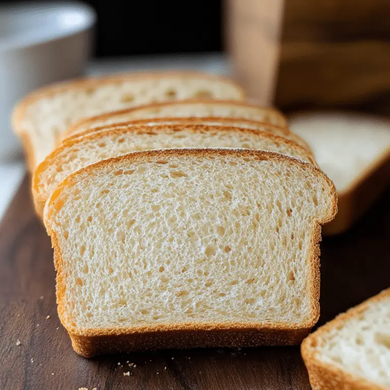 Fluffy Sandwich Bread Recipe | Homemade Menus