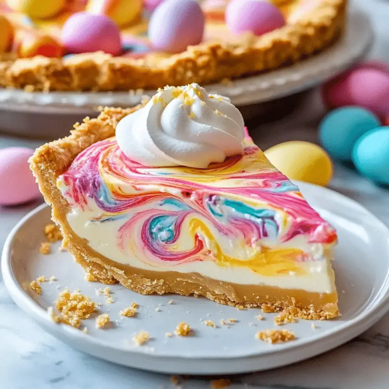 Easter Swirl Pie Recipe | Homemade Menus