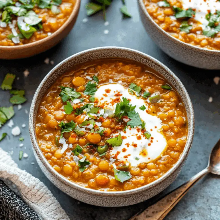 Detox Moroccan Lentil Soup | Homemade Menus