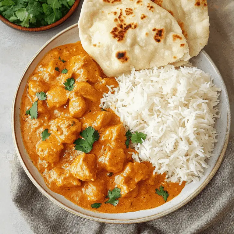Indian Butter Chicken | Homemade Menus