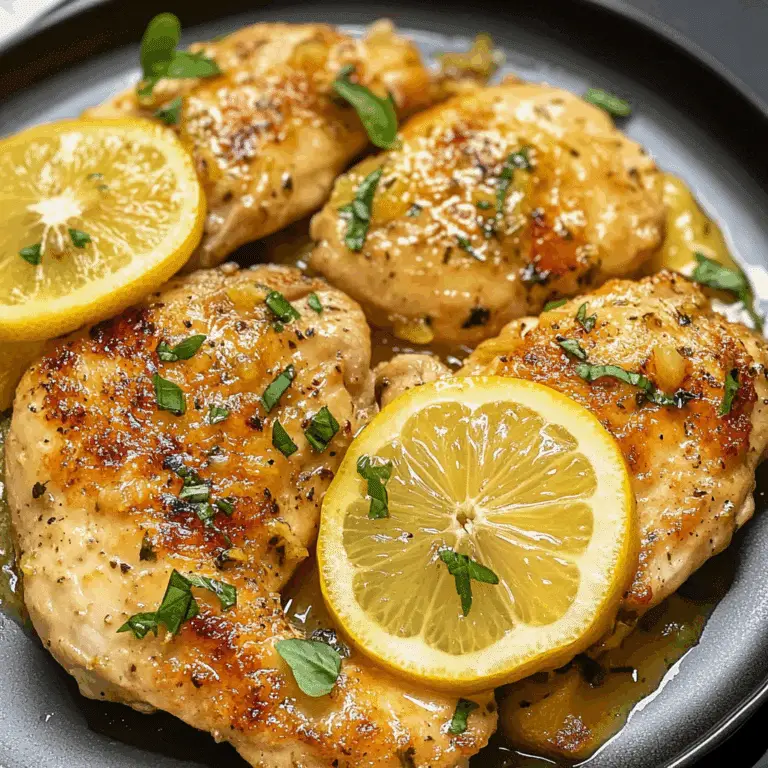How to Make Italian Lemon Chicken Fast | Homemade Menus