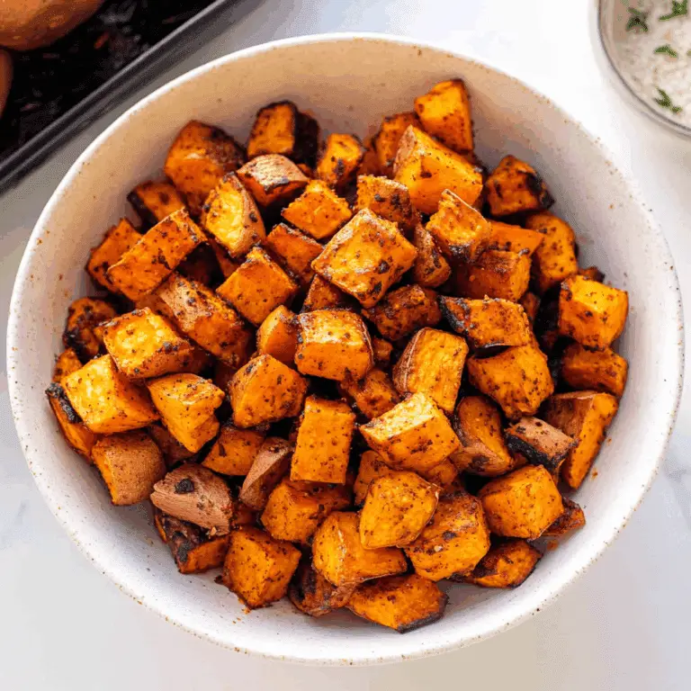 Crispy Roasted Sweet Potatoes | Homemade Menus