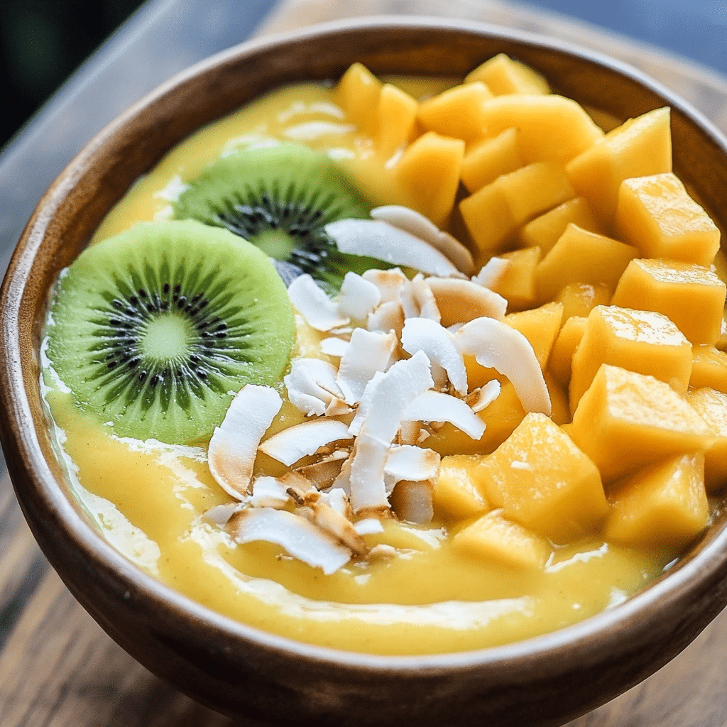 Easy Mango Pineapple Smoothie Bowl Recipes to Try Today | Homemade Menus