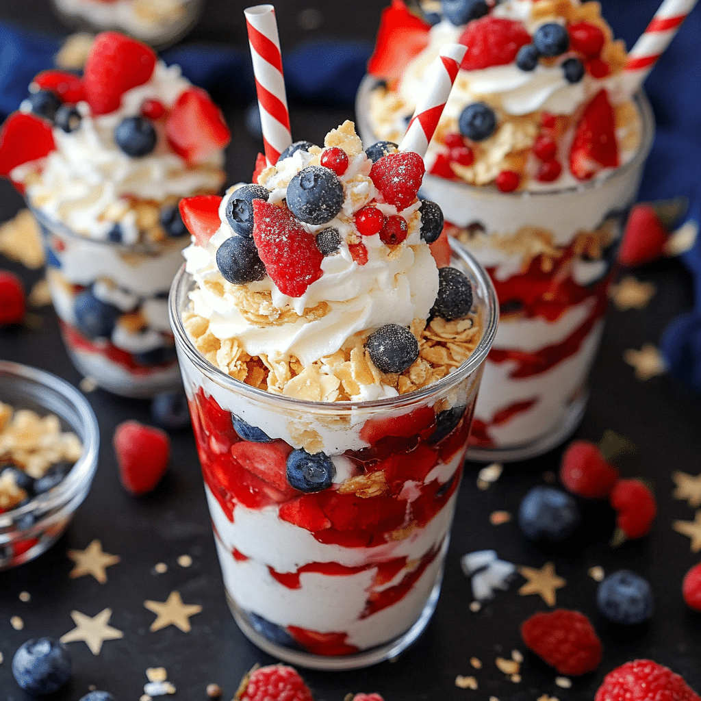 5 Irresistible Patriotic Parfaits to Try Today | Homemade Menus