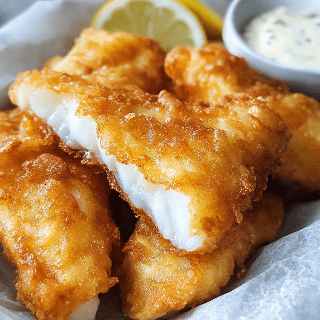 How to Make Crispy Fish Batter for Perfectly Golden Fillets | Homemade ...