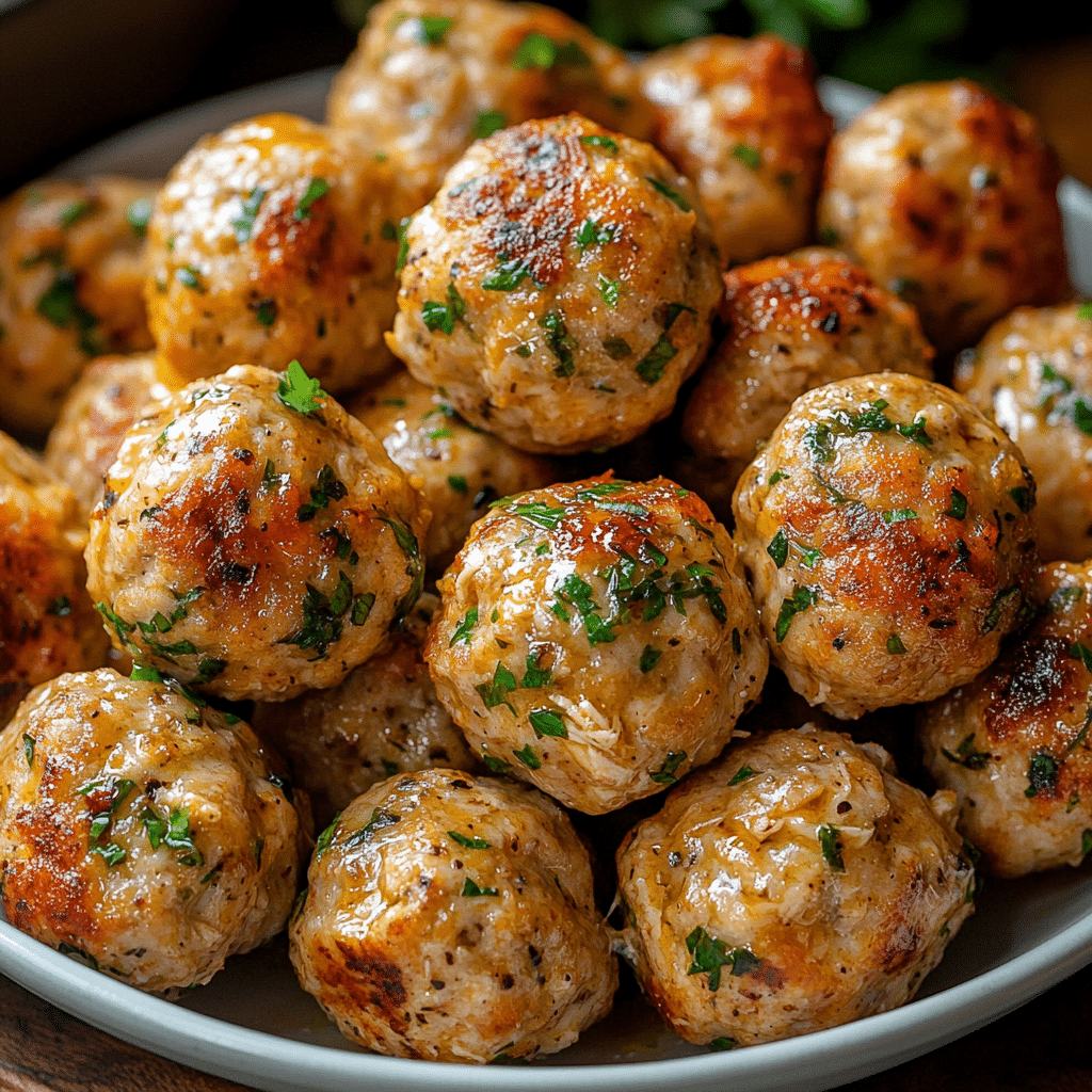 Easy Baked Chicken Meatballs Recipe for Quick Meals | Homemade Menus