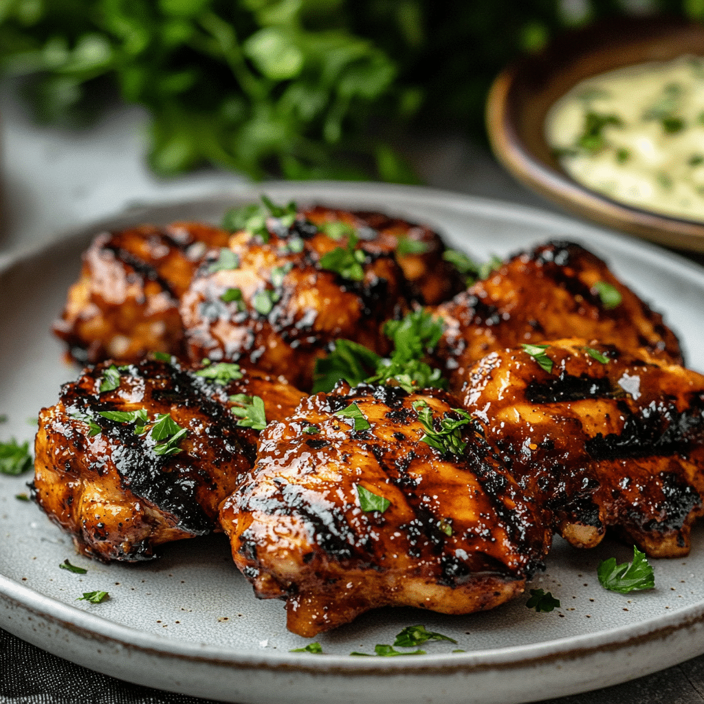 Bbq Boneless Chicken Thighs