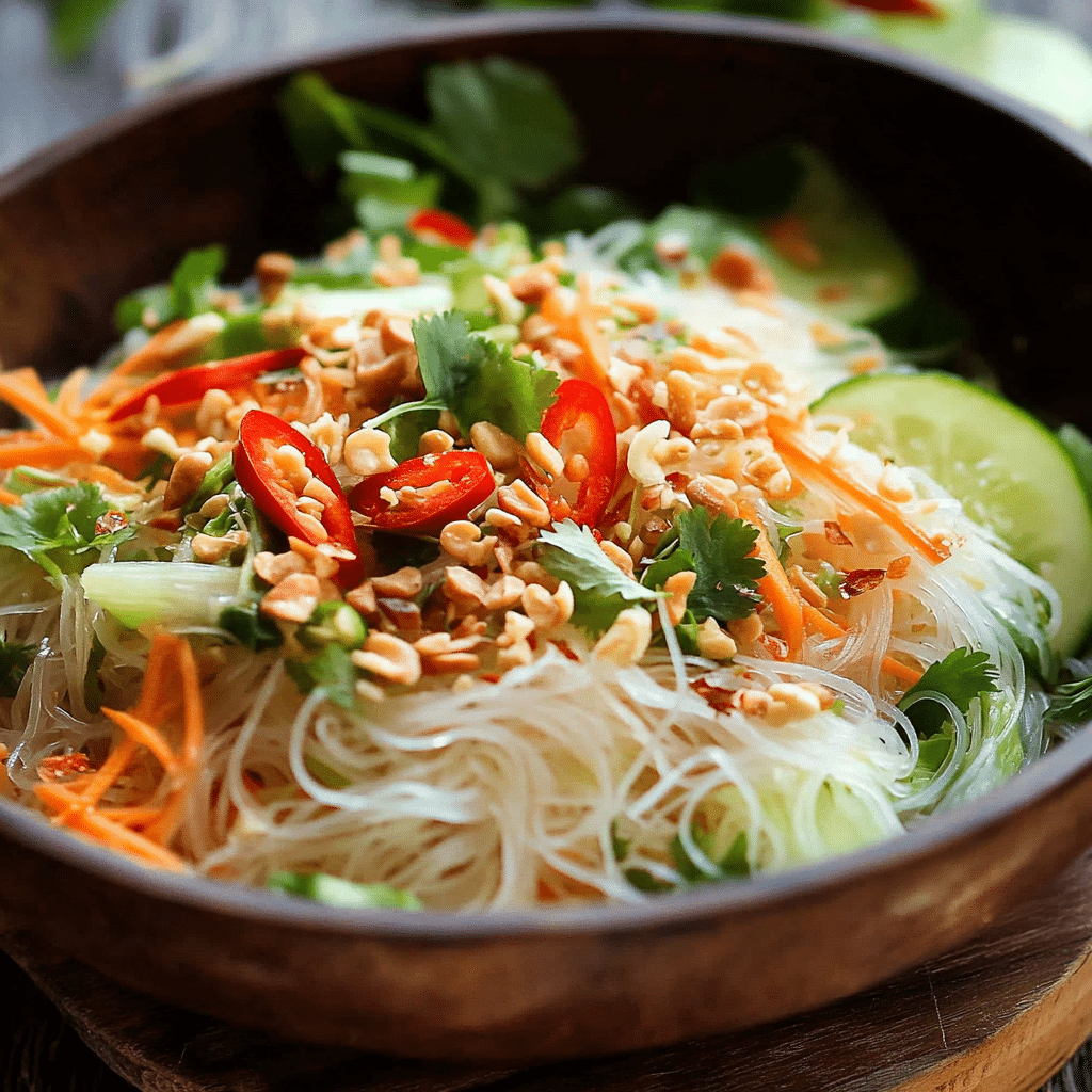 How to Make Vietnamese Vermicelli Noodle Salad Fast | Homemade Menus