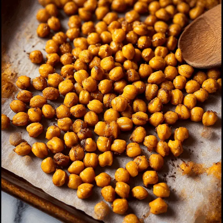 Crispy Oven-Roasted Chickpeas | Homemade Menus