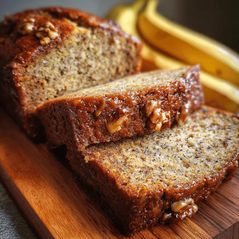 Banana Spice Bread | Homemade Menus