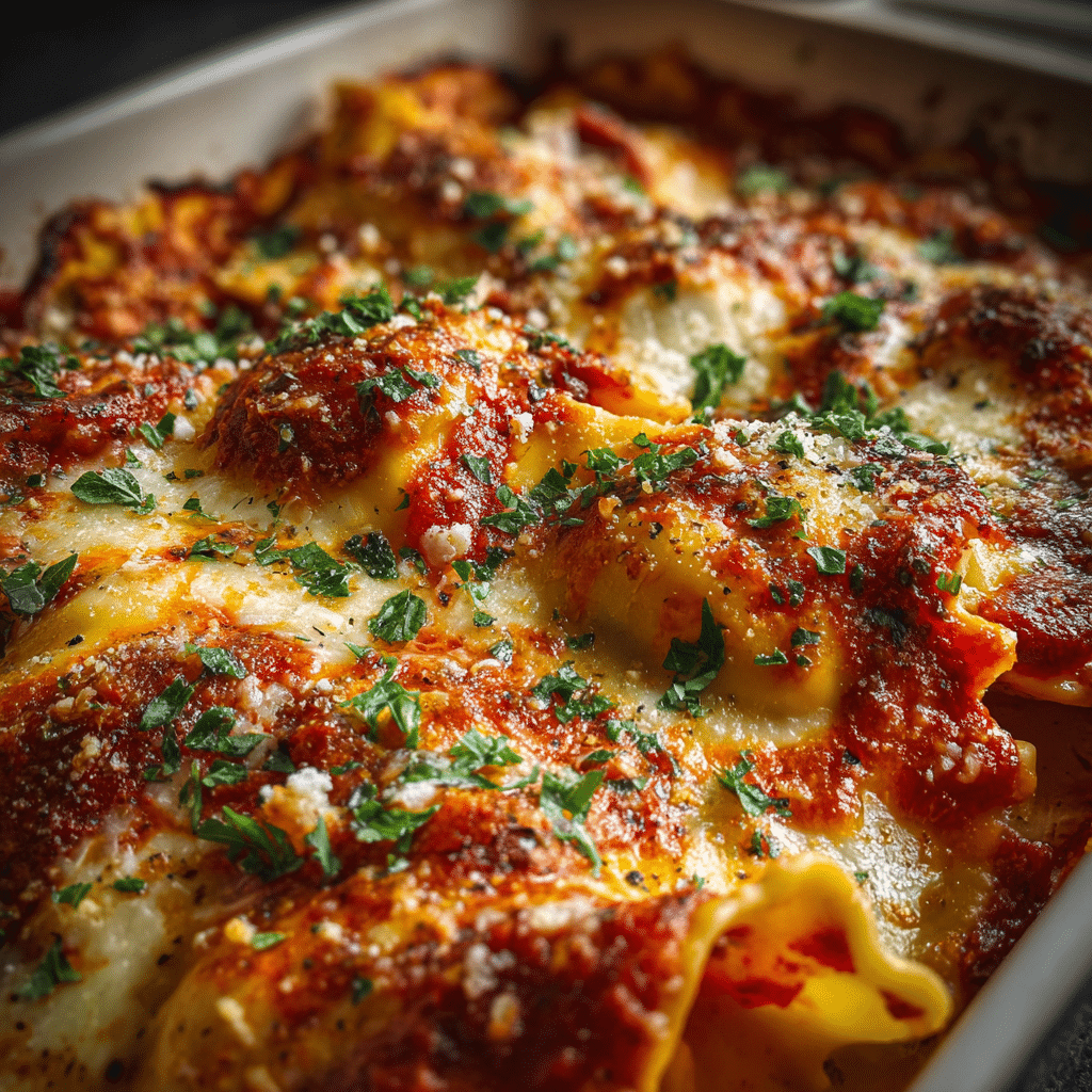 Ravioli Casserole | Homemade Menus